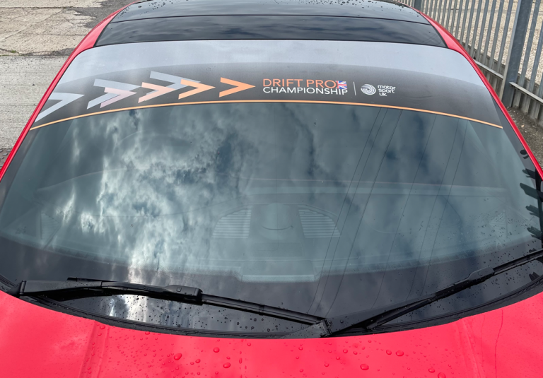 Car Sunvisor Windscreen Strip - Drift Pro